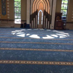 Royal Blue Hira Masjid Carpet | Mosque Prayer Carpet | Musalla Masjid ...