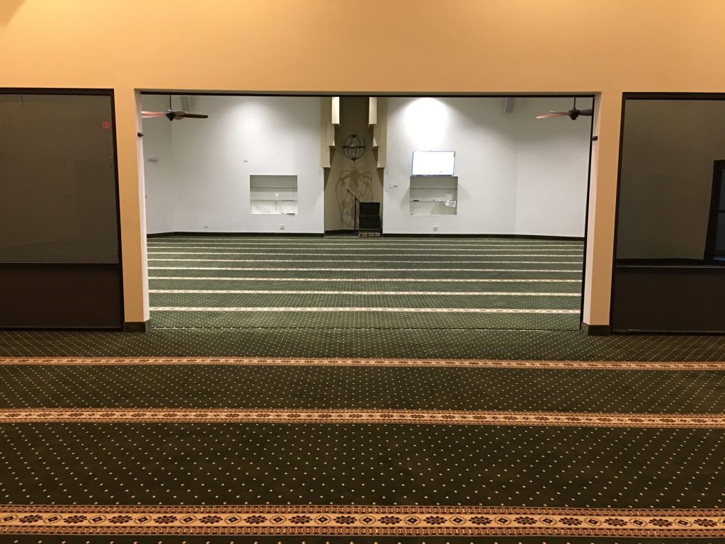 Green Border Masjid Carpet | Mosque Prayer Carpet | Musalla Masjid ...