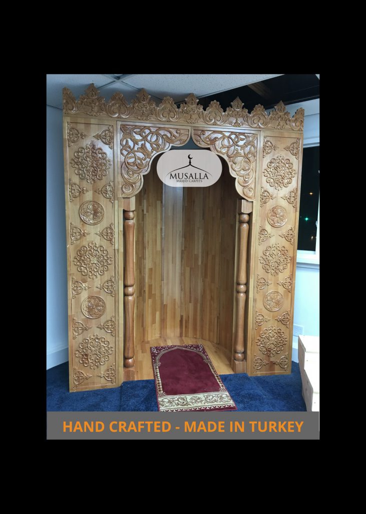 HAND-CRAFTED MEHRAB – Musalla Masjid Carpets