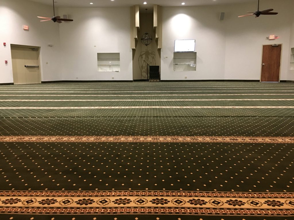 Green Border Masjid Carpet | Mosque Prayer Carpet | Musalla Masjid ...
